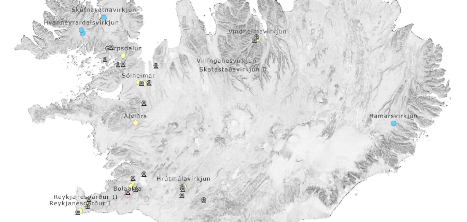 Map viewers | Náttúrufræðistofnun Íslands